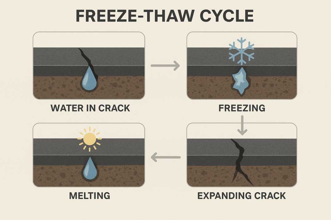 Why Scotland’s Freeze-Thaw Cycle Damages Roads and How AI Road Asset Management Solves It ...